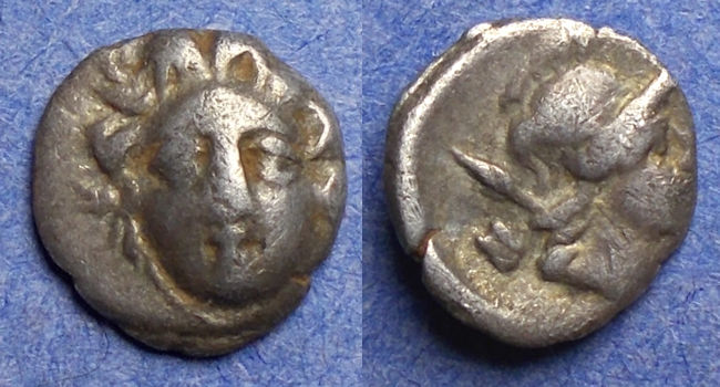 Pisidia, Selge 350-300 BC, Silver Obol | Greek Coins