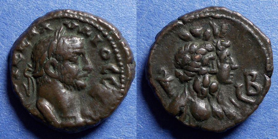 Roman Egypt, Claudius II Gothicus 268-270, Potin Tetradrachm | Roman ...