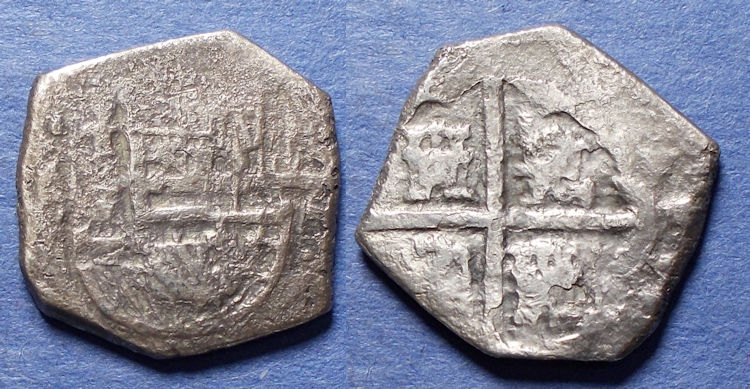 Spain, Cob coinage Circa 1700, Silver 2 Reales | European Coins