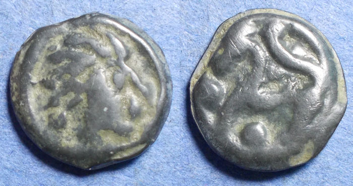Celtic Gaul, Senones 100-50 BC, Potin 18mm | Celtic Coins