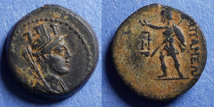 Seleucia & Pieria, Apameia Struck 150/149 BC, Bronze AE15 | Roman ...