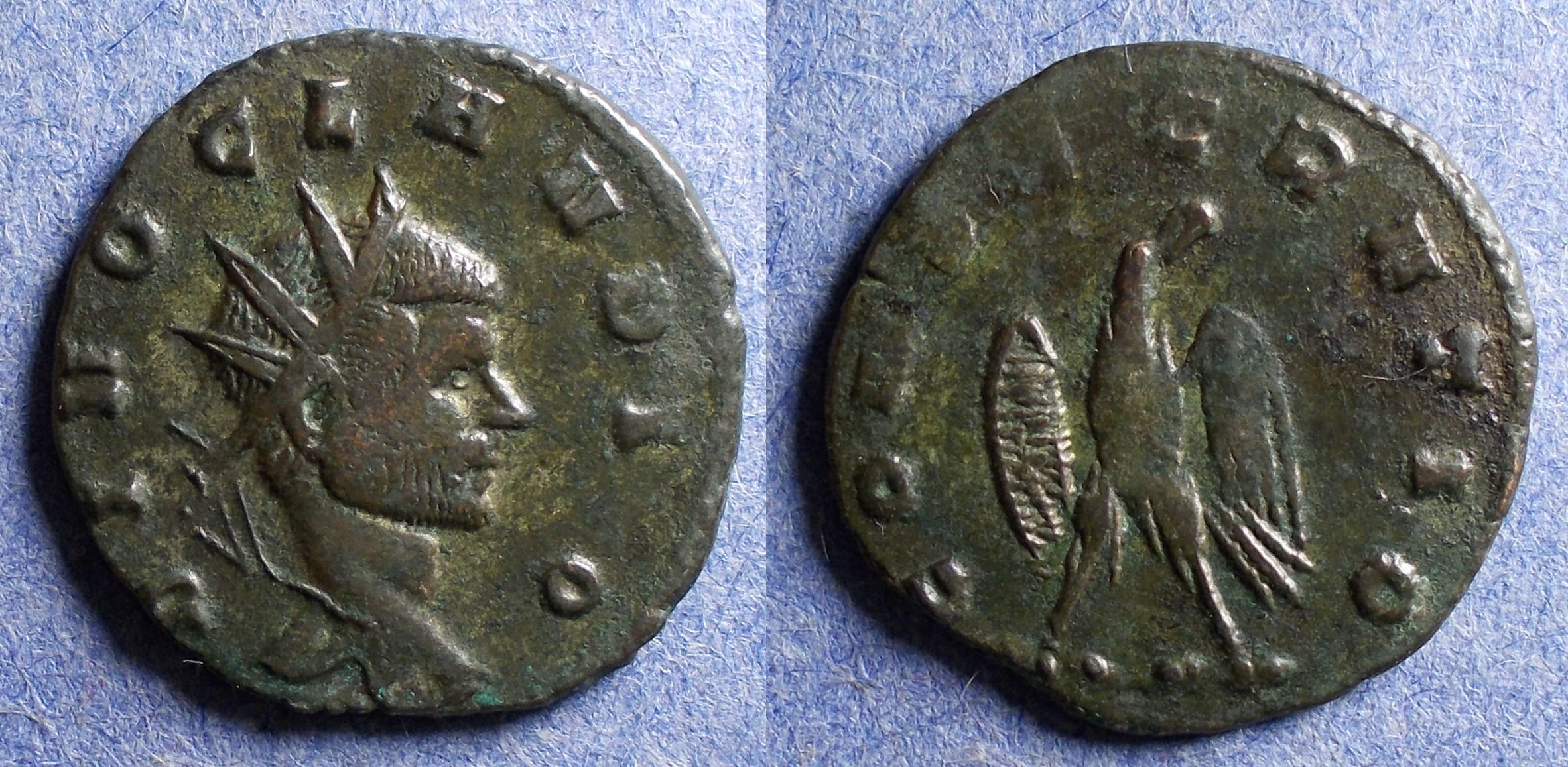 Roman Empire, Divo Claudius II d. 270, Billon Antoninianus | Roman ...