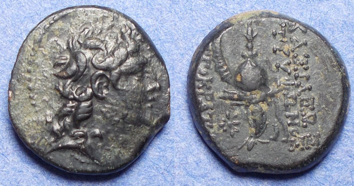 Seleucid Kingdom, Tryphon 142-138 BC, AE17 | Greek Coins