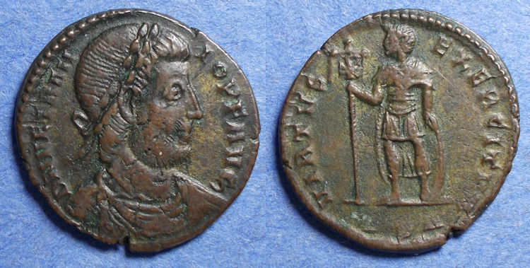 Roman Empire, Vetranio 350, Bronze Centenionalis | Roman Imperial Coins