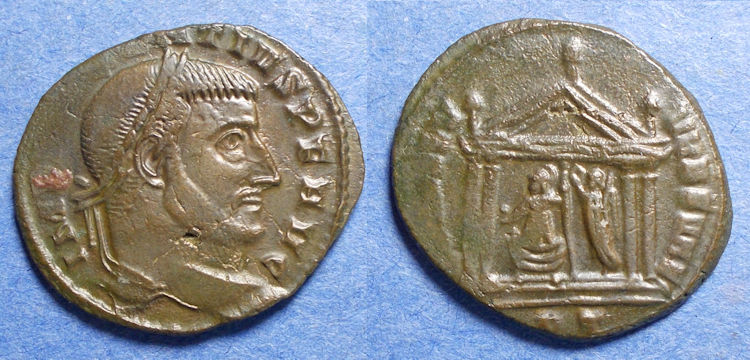 Roman Empire, Maxentius 306-312, Bronze Follis | Roman Imperial Coins