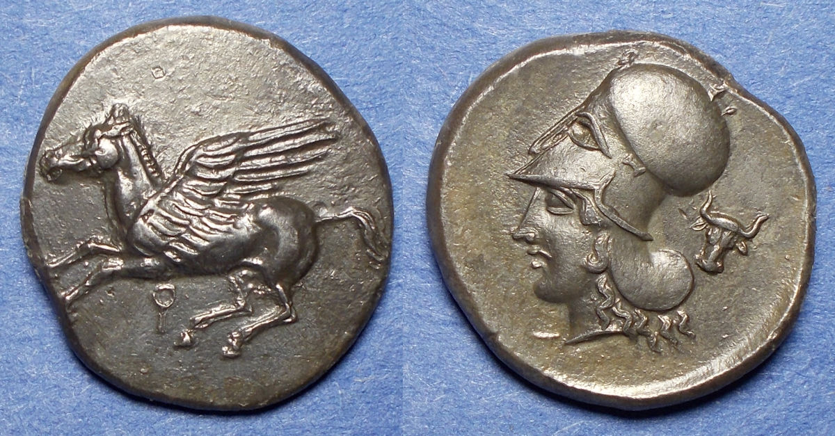 Corinth, 405-345 BC, Silver Stater | Greek Coins