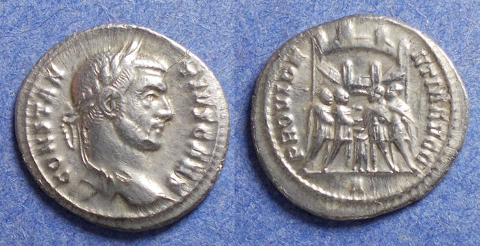 Roman Empire, Constantius I (as Caesar) 293-305, Silver Argenteus
