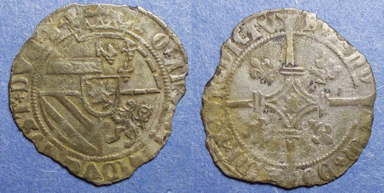 Brabant, Charles V 1506-1555, Billon Gros | Medieval Coins