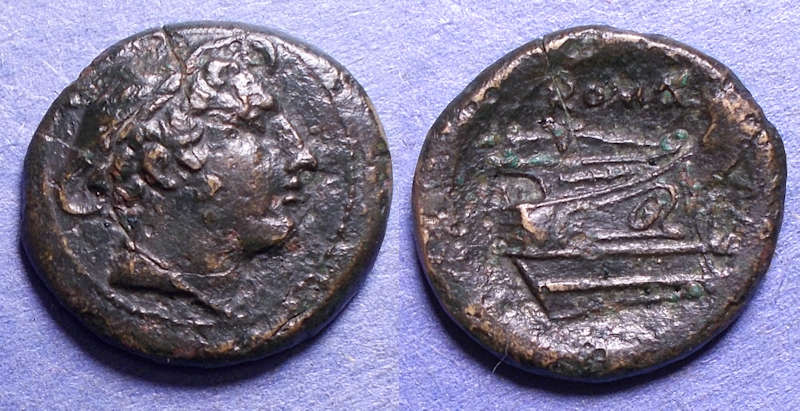 Roman Republic, Anonymous 215-211 BC, Bronze Semuncia | Roman ...