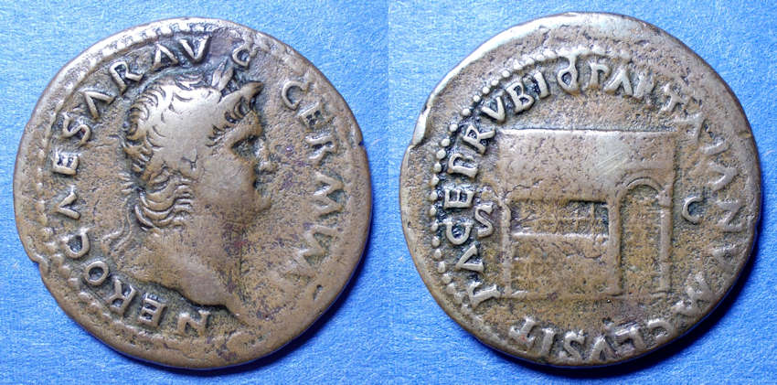 Roman Empire, Nero 54-68, Bronze Aes | Roman Imperial Coins