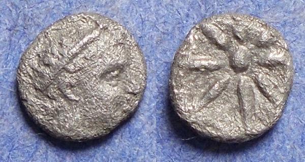 Kyrenaica, Kyrene 300-275 BC, Silver Hemiobol | Greek Coins