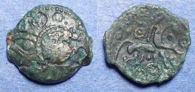 Celtic Gaul, Aulerci Eborovices 1st Century BC, Bronze AE14 | Celtic Coins