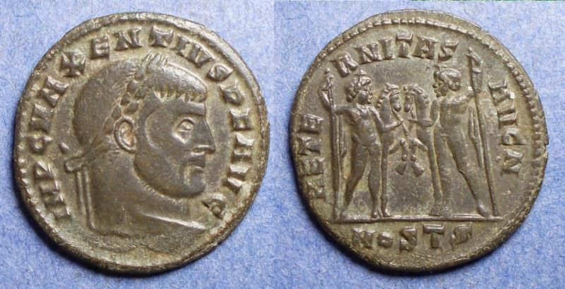 Roman Empire, Maxentius 306-312, Bronze Follis | Roman Imperial Coins