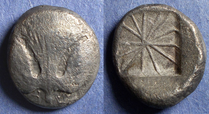 Sicily, Selinos 540-515 BC, Silver Didrachm | Greek Coins