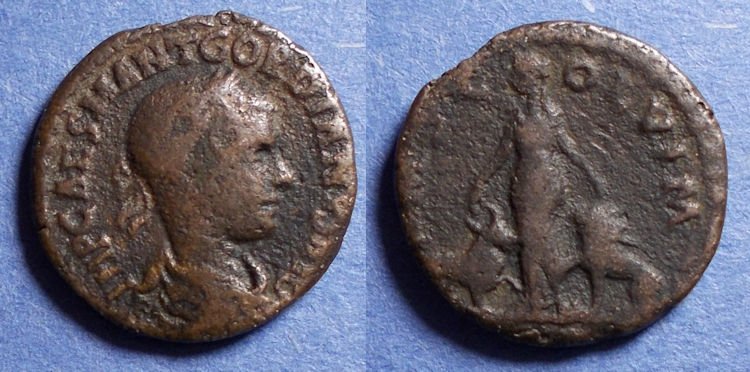 Moesia, Viminacium, Gordian III 238-244, Bronze AE18 | Roman Provincial ...