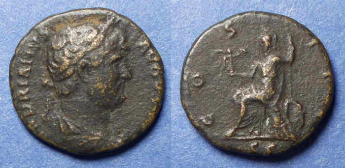 Roman Empire, Hadrian 117-138, Bronze Quadrans | Roman Imperial Coins