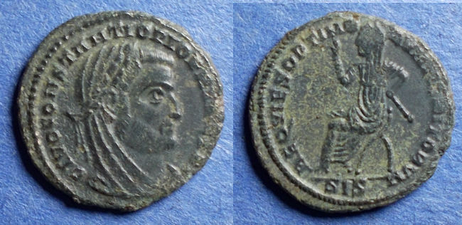 Roman Empire, Divo Constantius I d. 306, Bronze 1/2 Follis | Roman ...