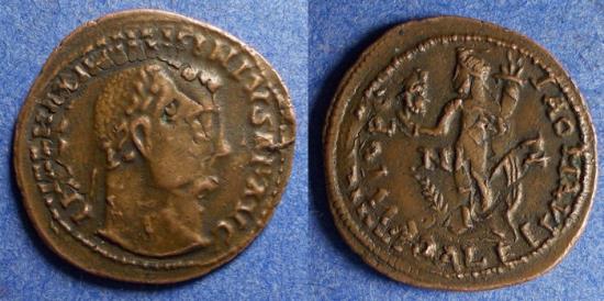 Roman Empire, Barbarous Licinius on Galerius overstrke Circa 312 ...