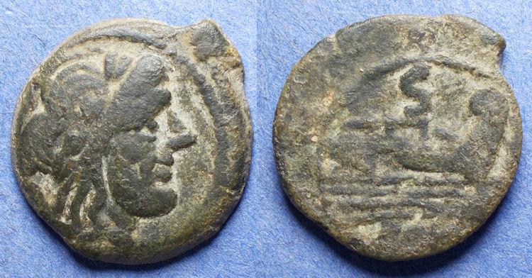 Roman Republic, After 211 BC, Bronze Semis | Roman Republican Coins