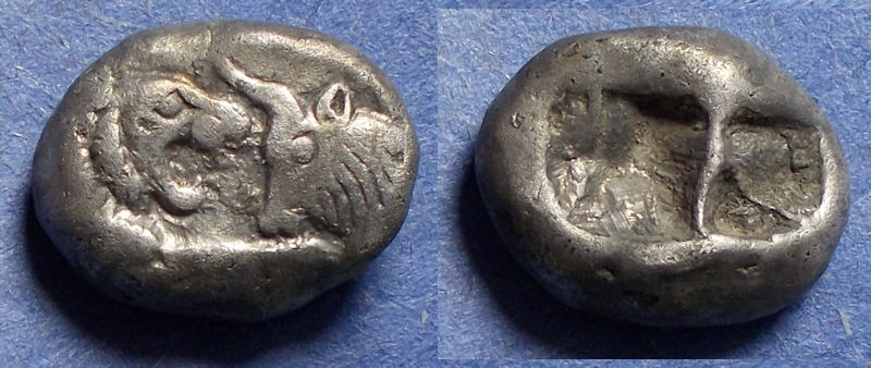 Kings of Lydia, Kroisos 561-546 BC, Silver Siglos | Greek Coins