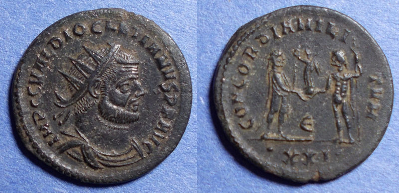 Roman Empire, Diocletian 284-305, Billon Antoninianus | Roman Imperial ...