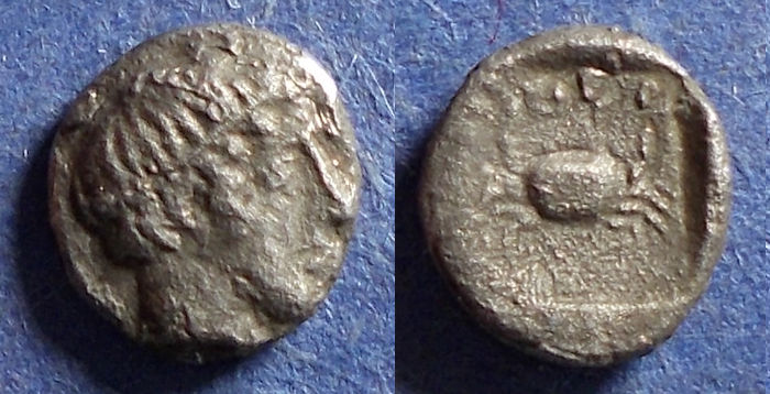 Islands off of Mysia, Pordosilene 450-400 BC, Silver Obol | Greek Coins