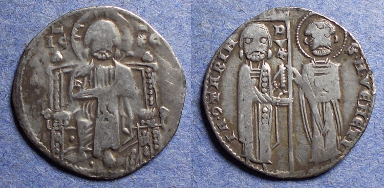 Venice, Jacopo Contarini 1275-80, Silver Grosso | European Coins