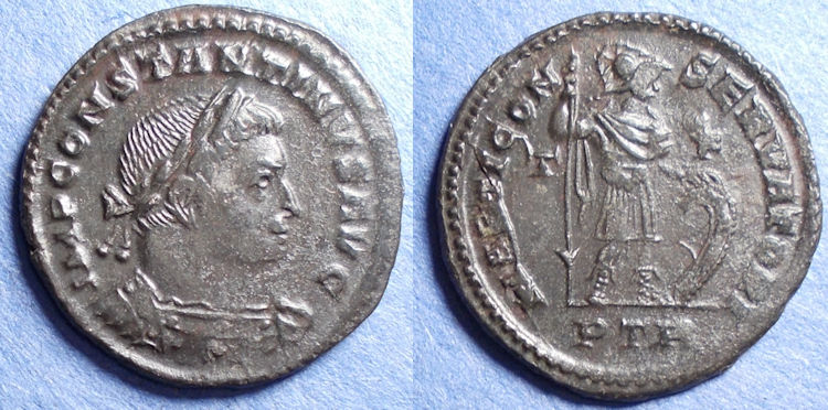 Roman Empire, Constantine 307-337, Bronze 23mm Follis | Roman Imperial ...
