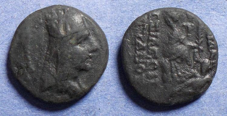 Armenia, Tigranes II 95-56 BC, Bronze AE17 | Greek Coins