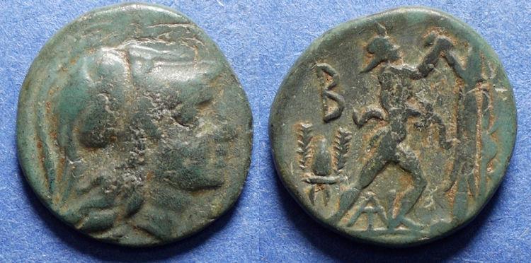 Kings of Macedonia, Antigonos II Gonatus 277-239 BC, Bronze AE18