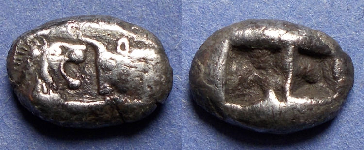 Lydia, Kroisos 561-546 BC, Silver 1/3 Stater | Greek Coins