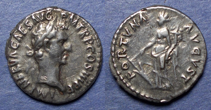 Roman Empire, Nerva 96-98, Silver Denarius | Roman Imperial Coins