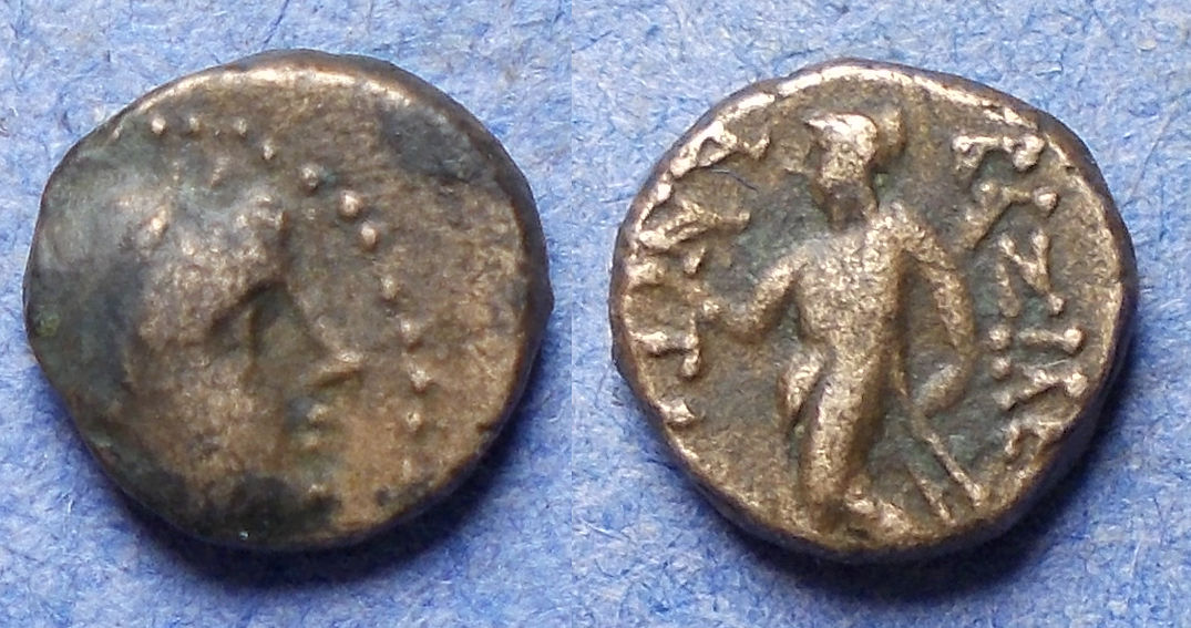 Seleucid Kingdom, Antiochos III 223-187 BC, Bronze AE10 | Greek Coins