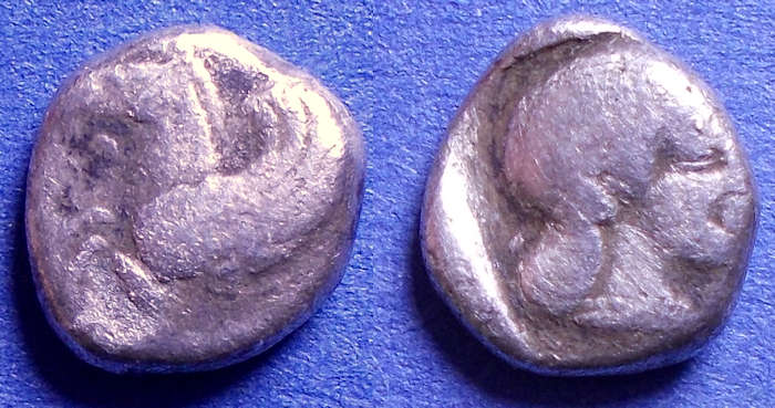 Corinthia, Corinth 525-500 BC, Silver Hemidrachm | Greek Coins