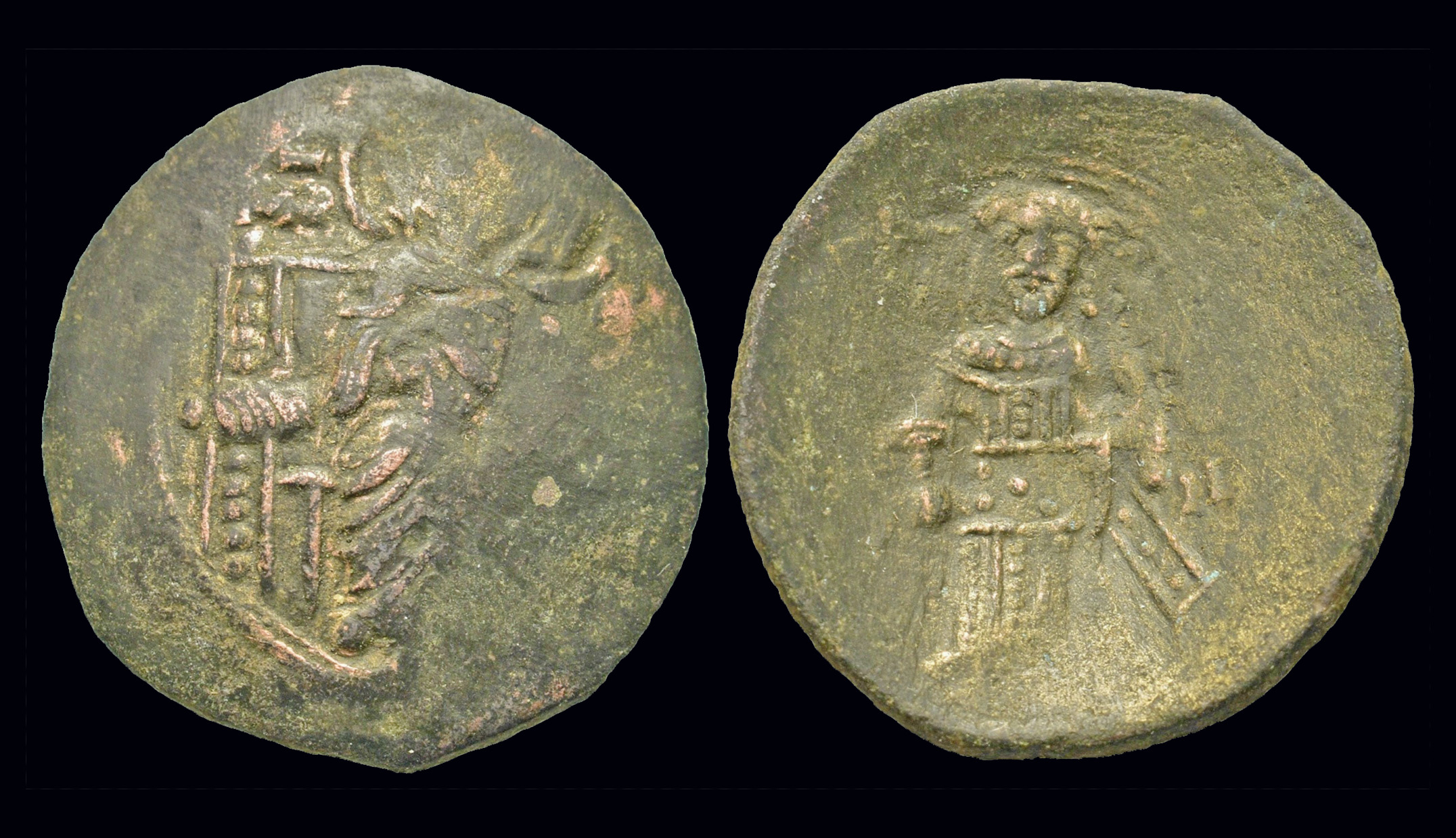 Isaac II Angelus AE trachy | Byzantine Coins