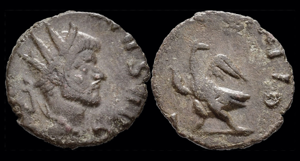 Barbaric radiates barbaric antoninianus of Claudius II. | Roman ...
