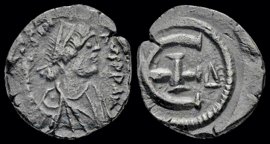 Justinian I AE pentanummium Large € | Byzantine Coins