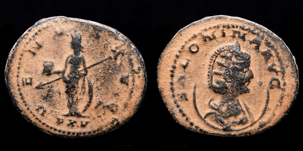 Salonina , sole reign AE antoninianus Venus standing left | Roman ...