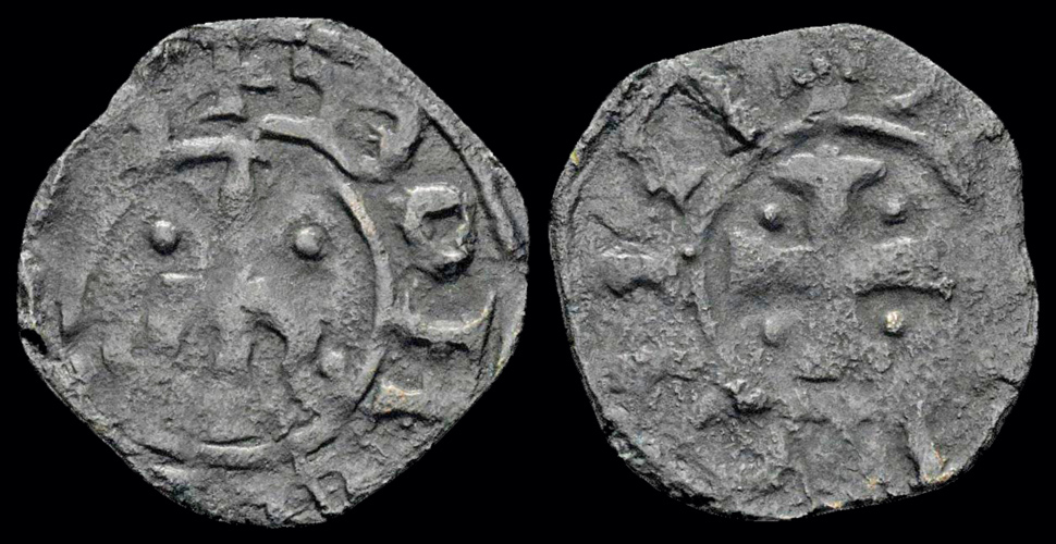 Crusader Antioch Bohemond IV AE pougeoise | Medieval Coins