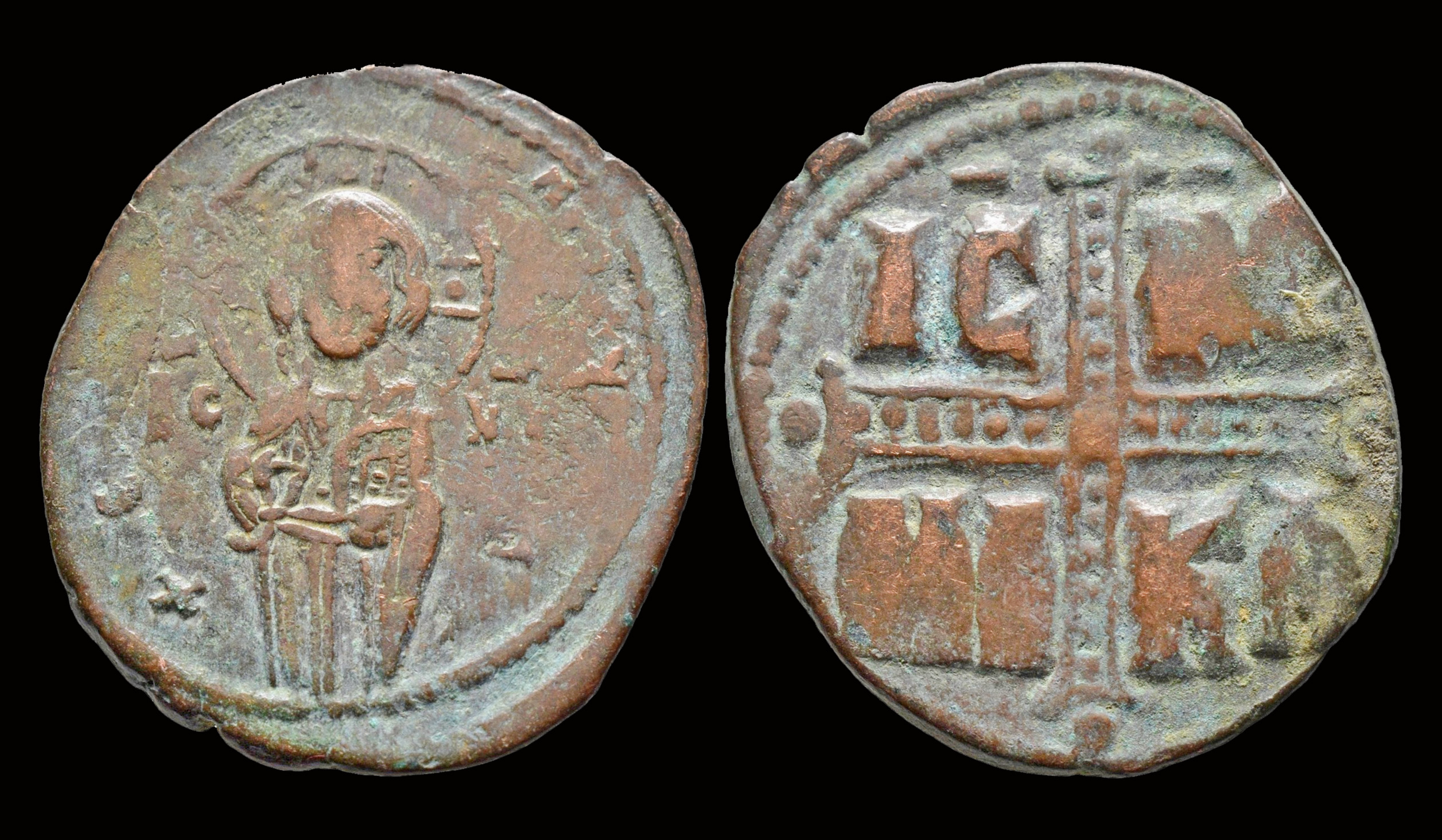 Anonymous AE follis, attributed to Michael IV | Byzantine Coins