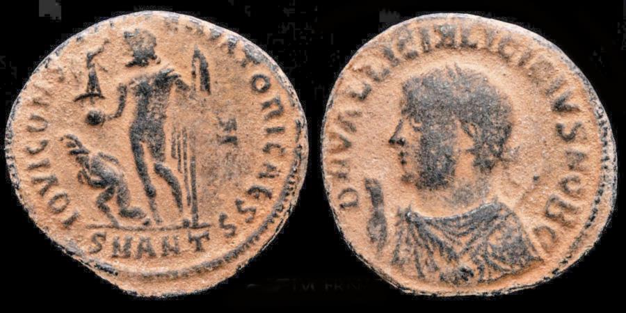 Licinius II, as Caesar AE follis Jupiter standing left | Roman Imperial ...