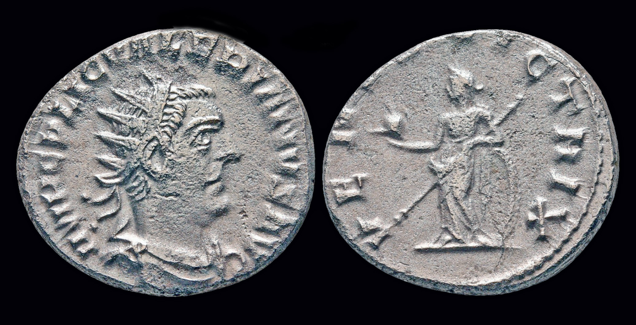 Valerian I AR antoninianus Venus standing left | Roman Imperial Coins