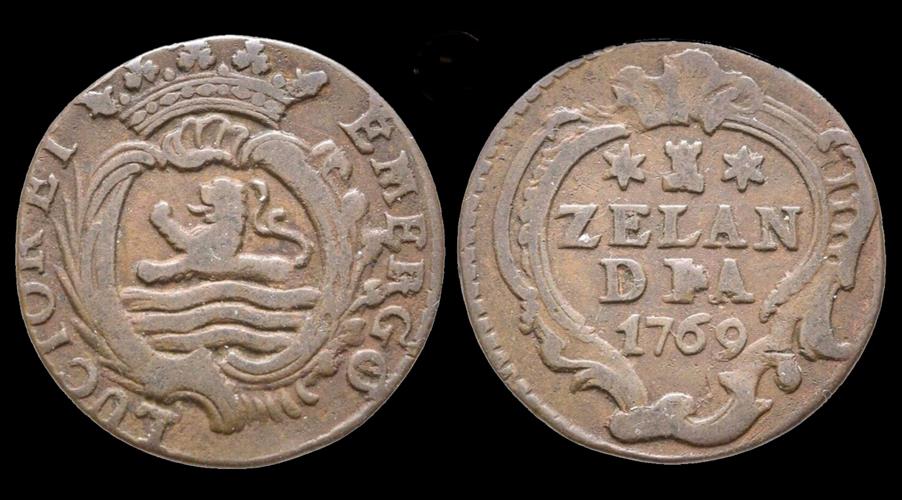 Netherlands Zeeland duit 1769 | European Coins