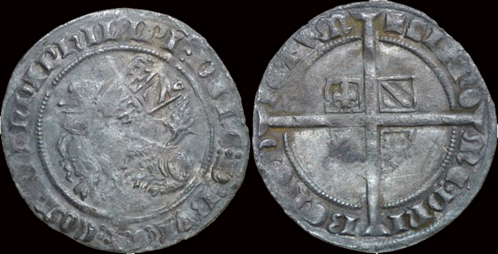 Southern Netherlands Flanders Philips de Stoute botdrager | European Coins