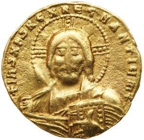 Constantine VII and Romanus II. Gold Solidus (4.40 g), 945-959. Constantinople