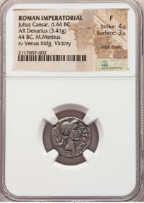 Julius Caesar, as Dictator Perpetuo (February-March 44 BC) | Roman ...