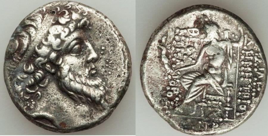 SELEUCID KINGDOM. Demetrius II Nicator, Second Reign (129-125 BC). AR ...