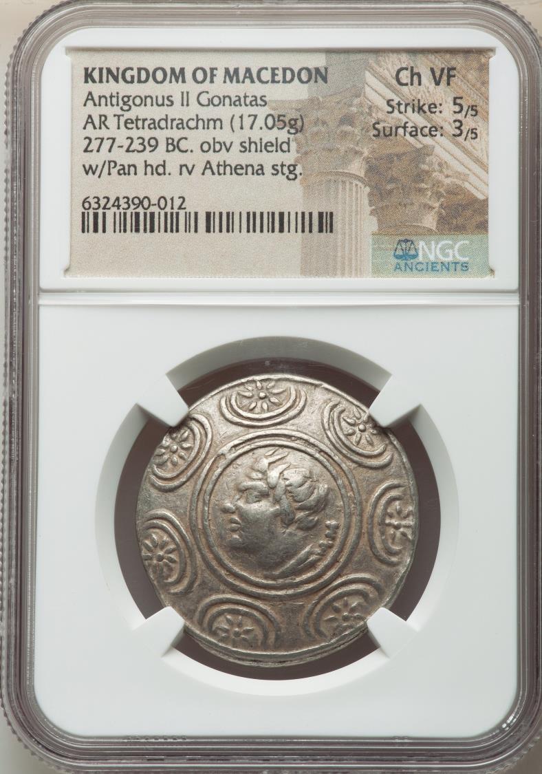 MACEDONIAN KINGDOM. Antigonus II Gonatas (277/6-239 BC). AR tetradrachm ...