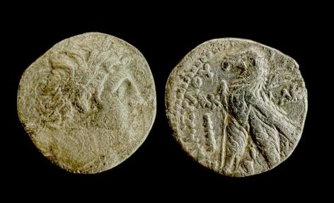PHOENICIA, Tyre AR Half Shekel 106/105 BC 6.04g, 20mm. | Greek Coins