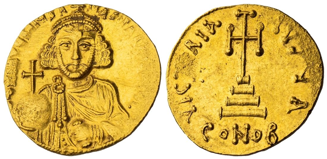 Byzantine Empire, Anastasius II (Artemius) (713-715), AV Solidus,